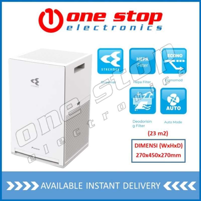 Promo Daikin Mc30Yvm7 Air Purifier Hepa Filter W/ Streamer 23 M2 Diskon ...