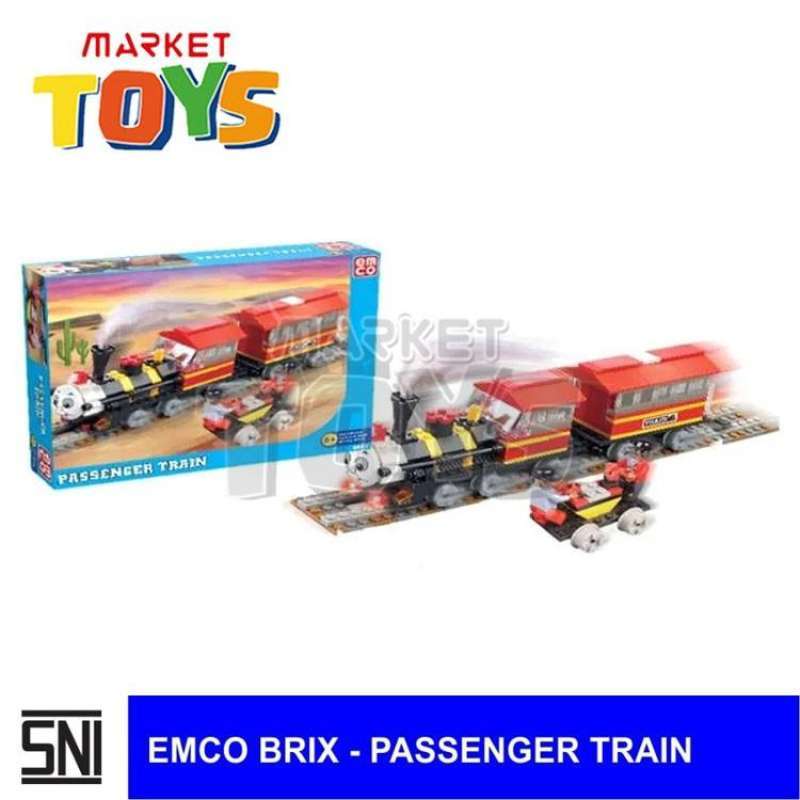 Jual EMCO BRIX - PASSENGER TRAIN Balok Lego Kereta Api Penumpang Uap di Seller Markettoys ...