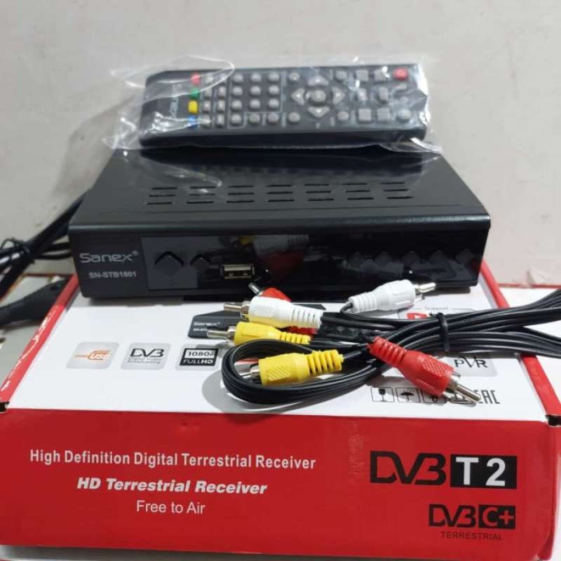 Promo STB SANEX DIGITAL TV BOX STB1801 MP4 Diskon 33% di Seller Emma ...