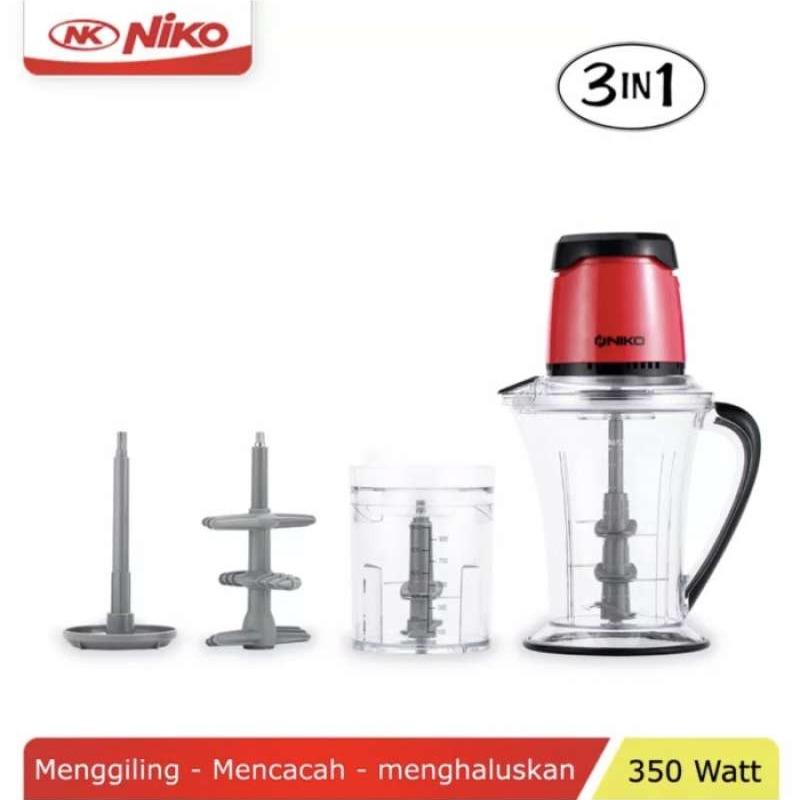 Promo NIKO - Food Chopper Katana Next Rose [2L] Diskon 33% di Seller ...