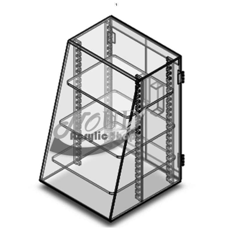 Jual Rak Roti / Kue Bakery Display Akrilik Di Seller Noud Acrylic Shop ...