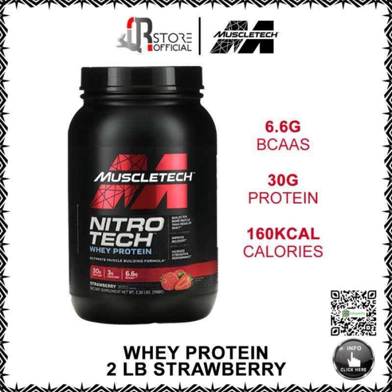 Promo Muscletech Nitrotech Performance Series 2lb - Susu Gym Whey ...