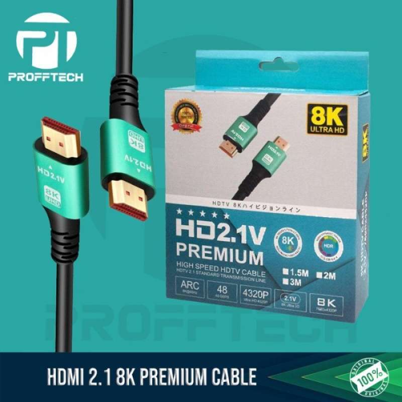 Promo Kabel HDMI 8K 2.1 Ultra HD/Cable HDMI 2.1 High Speed 8K Smart Hdmi. 3M Diskon 23% di ...