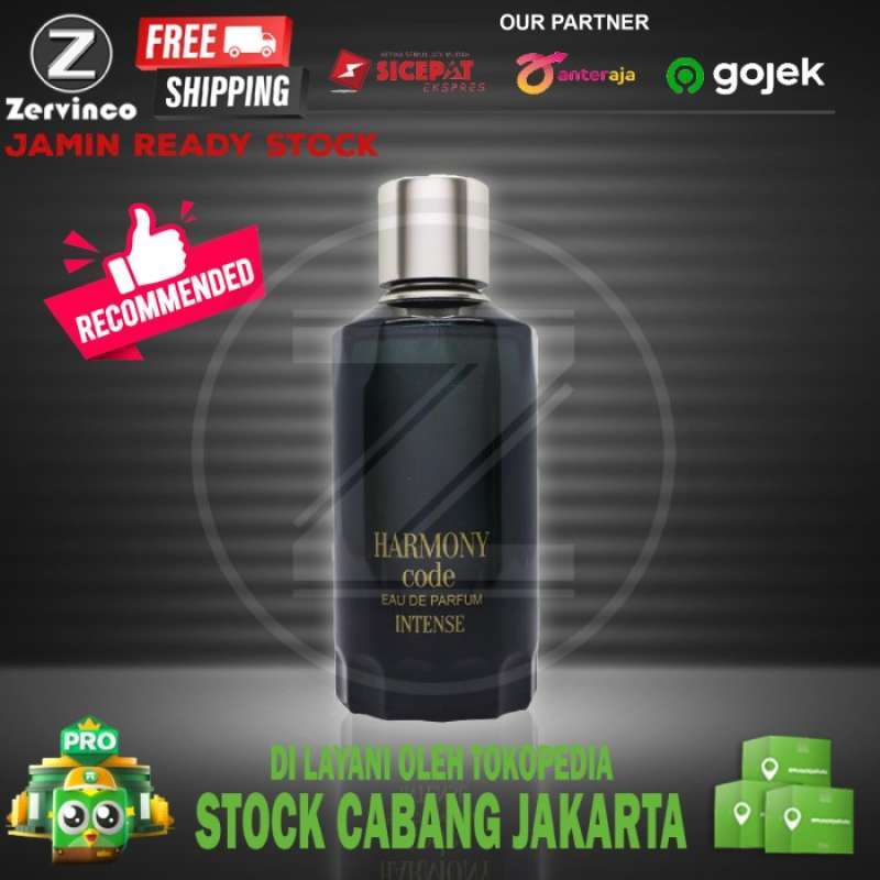 Promo Fragrance World Harmony Code Intense For Men EDP 100ml Diskon 23% di Seller Exotic Perfume ...