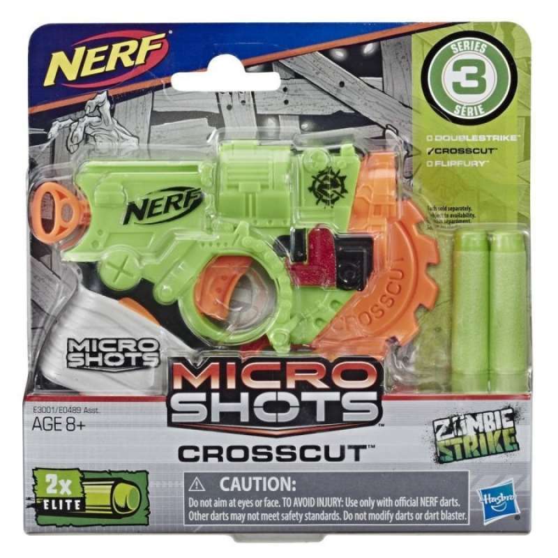 Promo Nerf Microshots/Micro Shots/Microshot CrossCut/Cross Cut Blaster ...