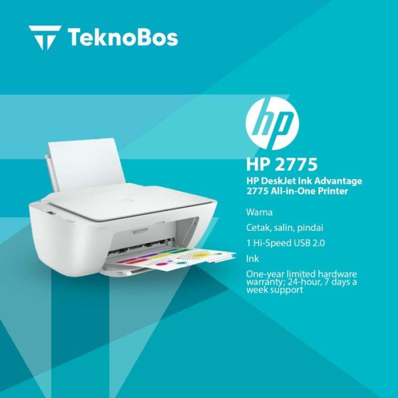 Promo Hp Deskjet Ink Advantage 2775 Diskon 8% di Seller Tumenggung ...