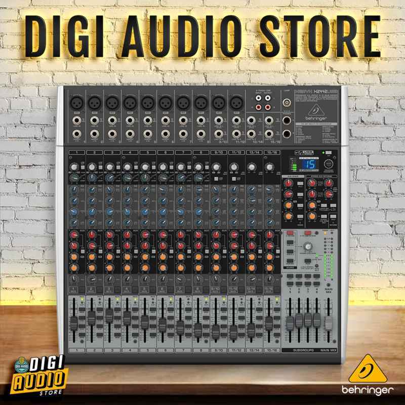 Jual Mixer Audio Behringer X2442USB 12 Channel Soundcard USB Audio ...