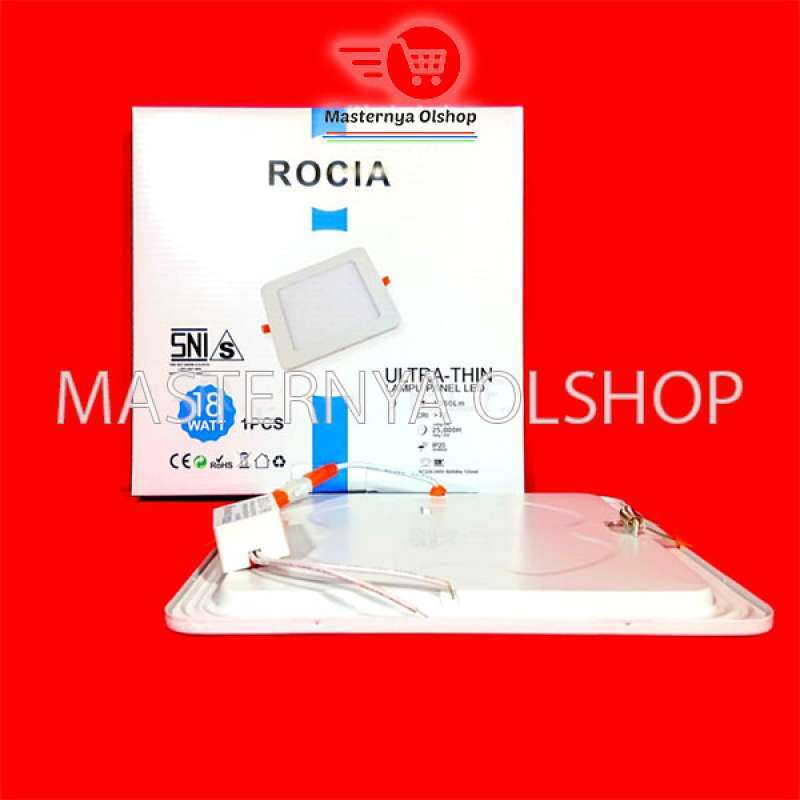 Promo Rocia Lampu Panel Led 18 Watt Ib Segi Downlight Inbow Plafon Slim ...