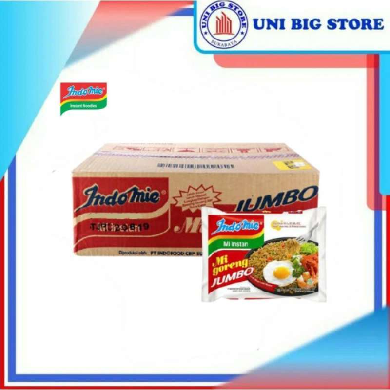 Jual Indomie Goreng Jumbo 129 Gram DUS 24 Pcs di Seller Uni Big Store ...