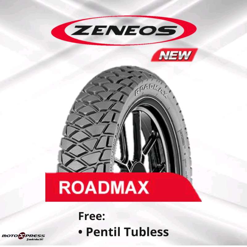Jual Ban Motor ZENEOS 90/90-14 ROADMAX TUBLESS di Seller @Toha - Karasak, Kota Bandung | Blibli