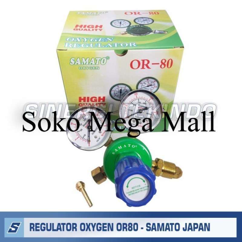 Promo Sale Regulator Tabung Oksigen Meteran Angin - Samato Japan ...