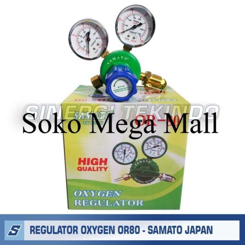 Promo Sale Regulator Tabung Oksigen Meteran Angin - Samato Japan ...