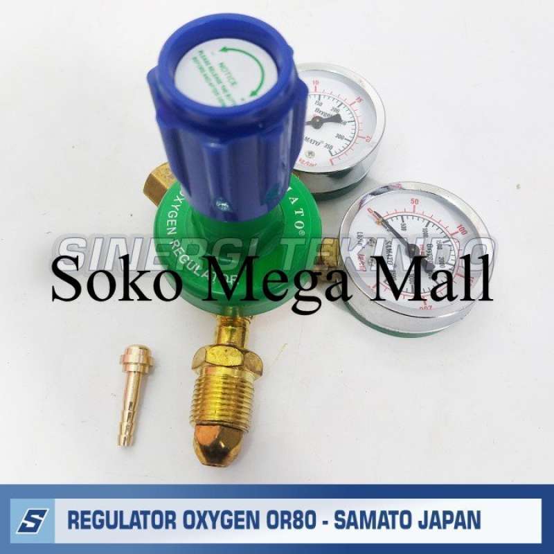 Promo Sale Regulator Tabung Oksigen Meteran Angin - Samato Japan ...
