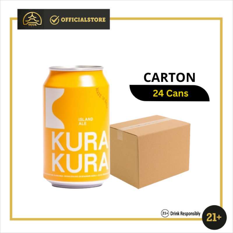 Jual Kura Kura Island Ale Beer 330ml x 24 Bottle (1 Karton) di Seller Beer Temple Serpong ...