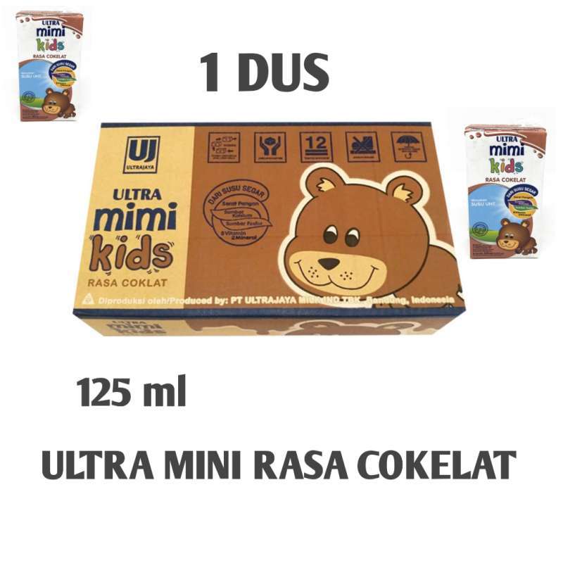 Promo Susu Ultra Mini Kids Cokelat 125 Ml (1 Dus Isi 40 ) Diskon 9% Di ...