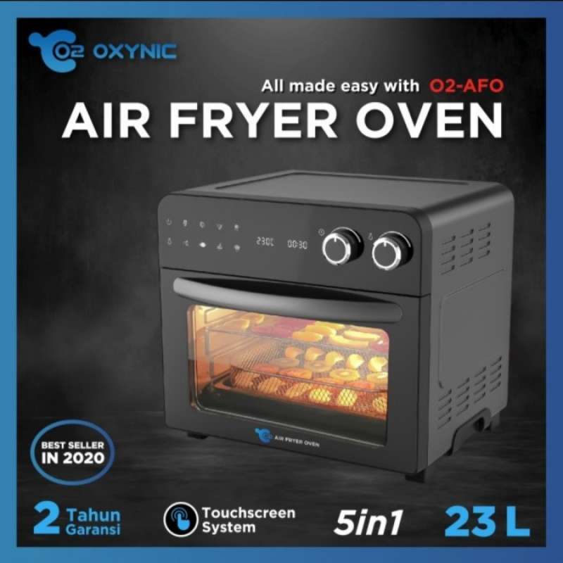 Jual Oxynic O2-afo Oven Air Fryer Kapasitas 23 L Full Touchscreen Di ...