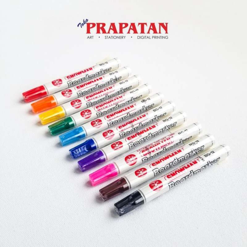 Jual Spidol Snowman Boardmarker / Spidol Whiteboard di Seller Toko ...