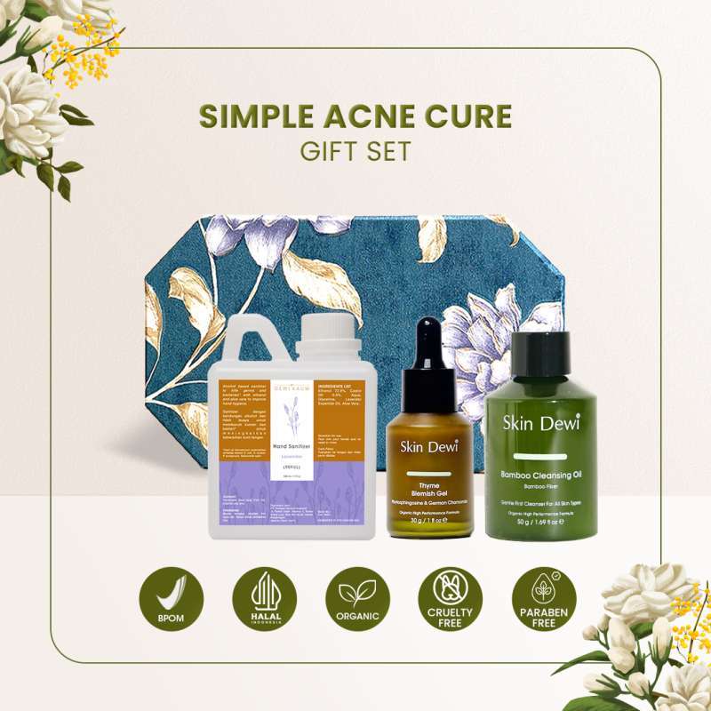 Jual Skin Dewi - Simple Acne Cure Gift Set di Seller Skin Dewi Official ...