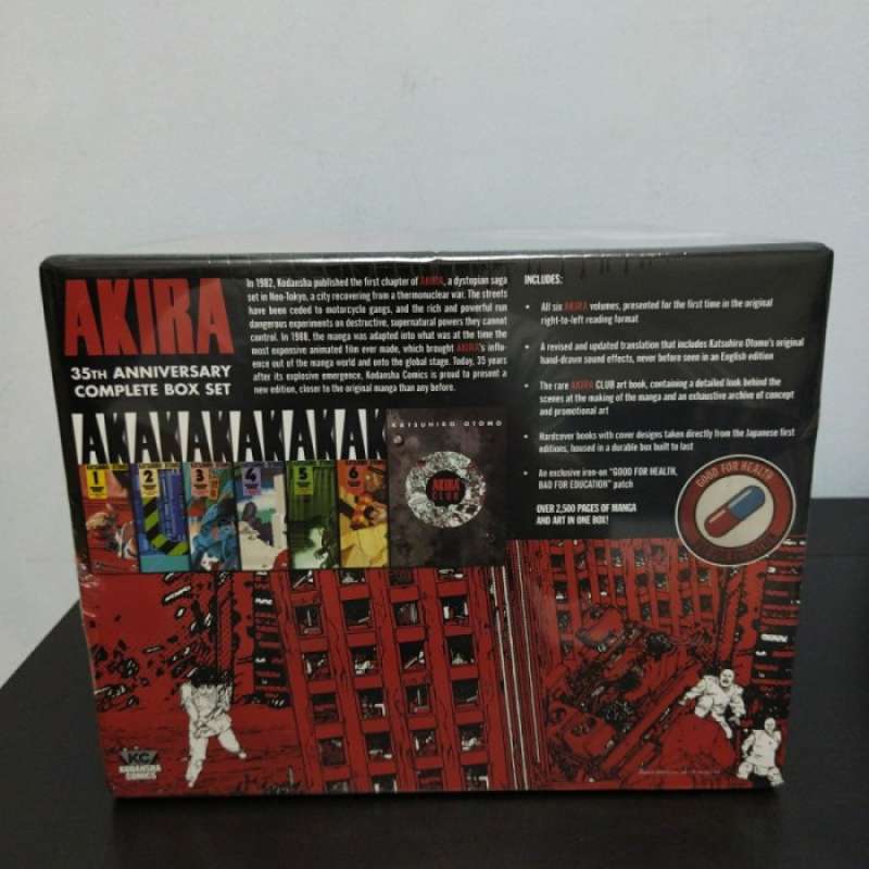 Jual Akira 35th Anniversary Box Set Hc Katsuhiro Otomo Komik English ...