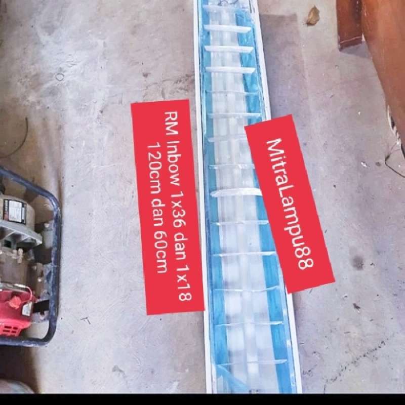 Jual Kap Lampu Rm Inbow X X W Housing Tl Neon Led Cm Isi Rmi M Set Led Murah Di