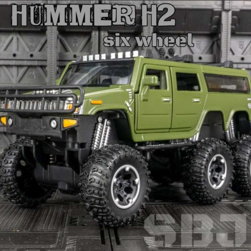 Promo DIECAST MOBIL Hummer H2 6 wheel Skala 1:32 Metal Series Diskon 23 ...