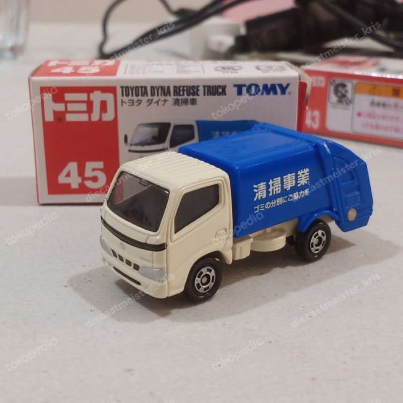 Promo Tomica Takara Tomy Biru Toyota Dyna Refuse Truck Diskon 23% di ...
