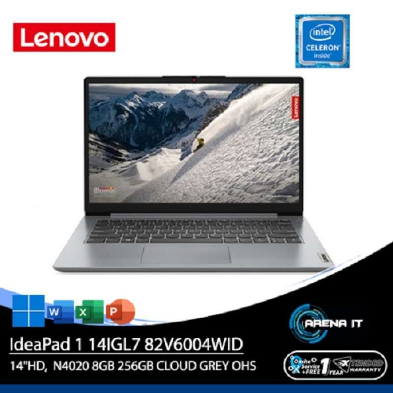 Promo Lenovo Ip Slim 1 82v6004wid (ip1 14igl7/14hd/n4020/8gb/256gb ...