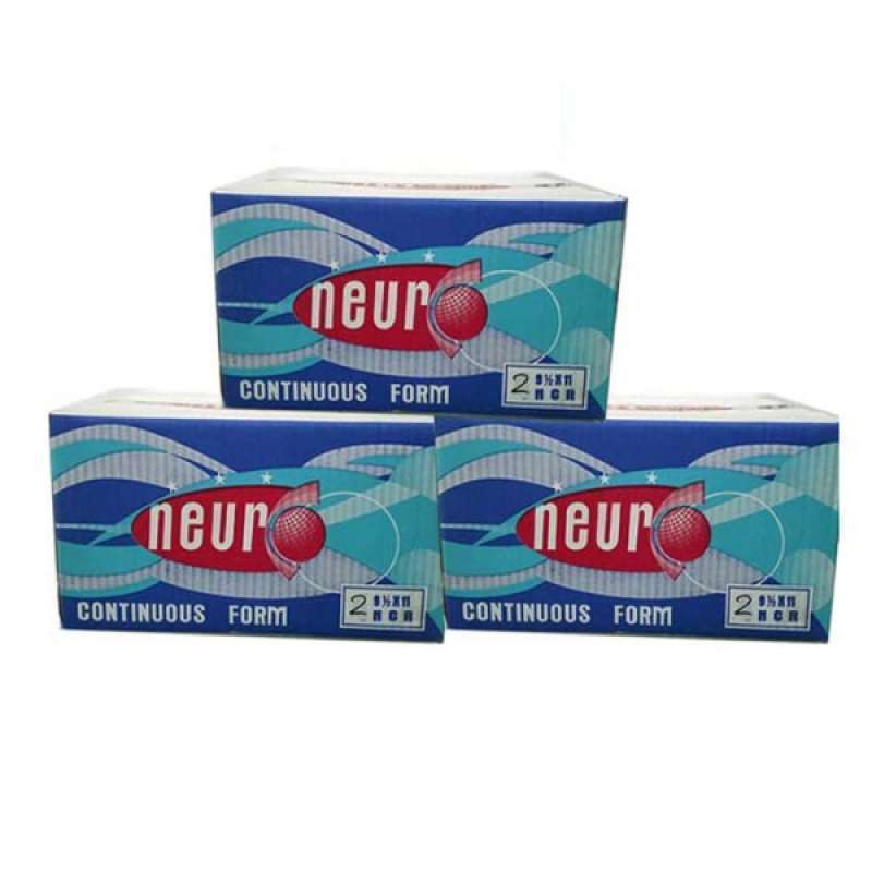 Jual Kertas Neuro Continuous Form 9 1/2 X 11 2 Ply Full (k2) Paper Di ...