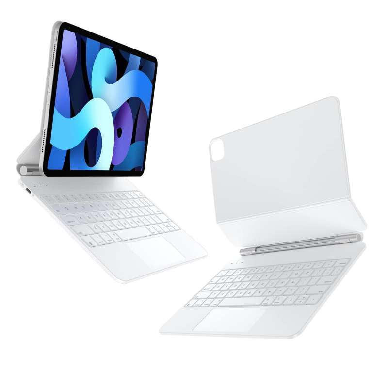 Jual Goojodoq Magic Keyboard Gen 3 - Gen 3 White (air 4/5/pro 11 M1 M2 ...
