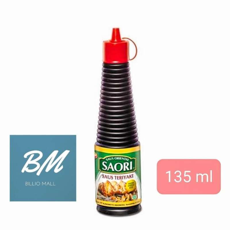 Jual Saori Teriyaki 135 ml - Saori Saus Teriyaki Botol 135 ml - Saori ...