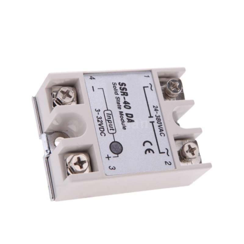 Promo ★ Modul Relay Solid State Solid 24V-380V 40A ssr-40 Da untuk ...