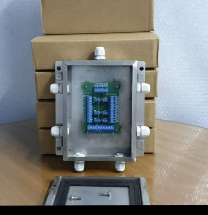 Jual Junction Box 6 Hole / Junction Box 6 Load Cell Di Seller Indah ...