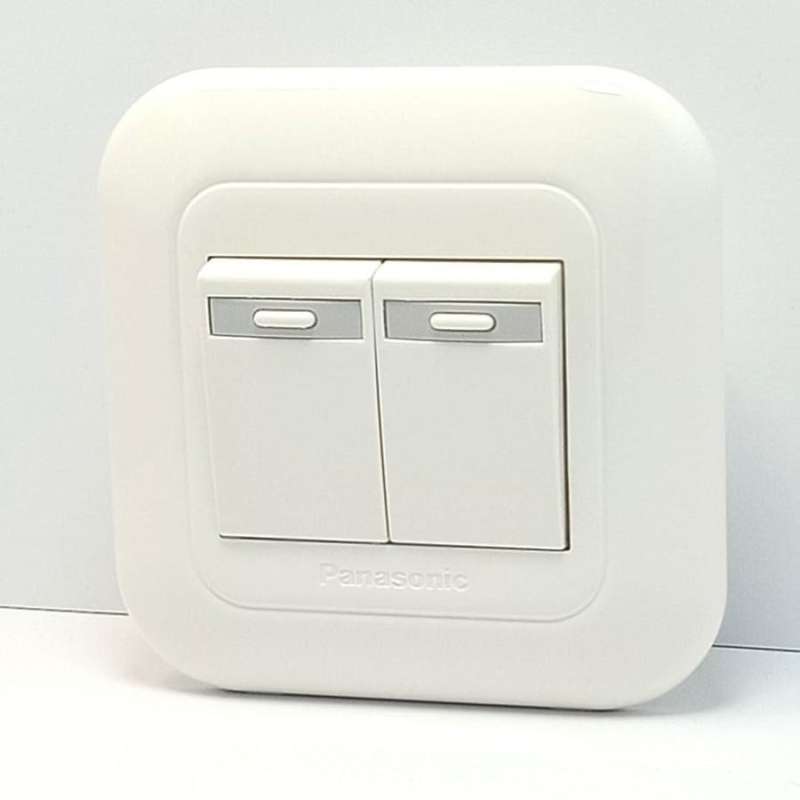 Jual Saklar Seri / Double / Ganda Ib - Panasonic Wide Series Di Seller ...