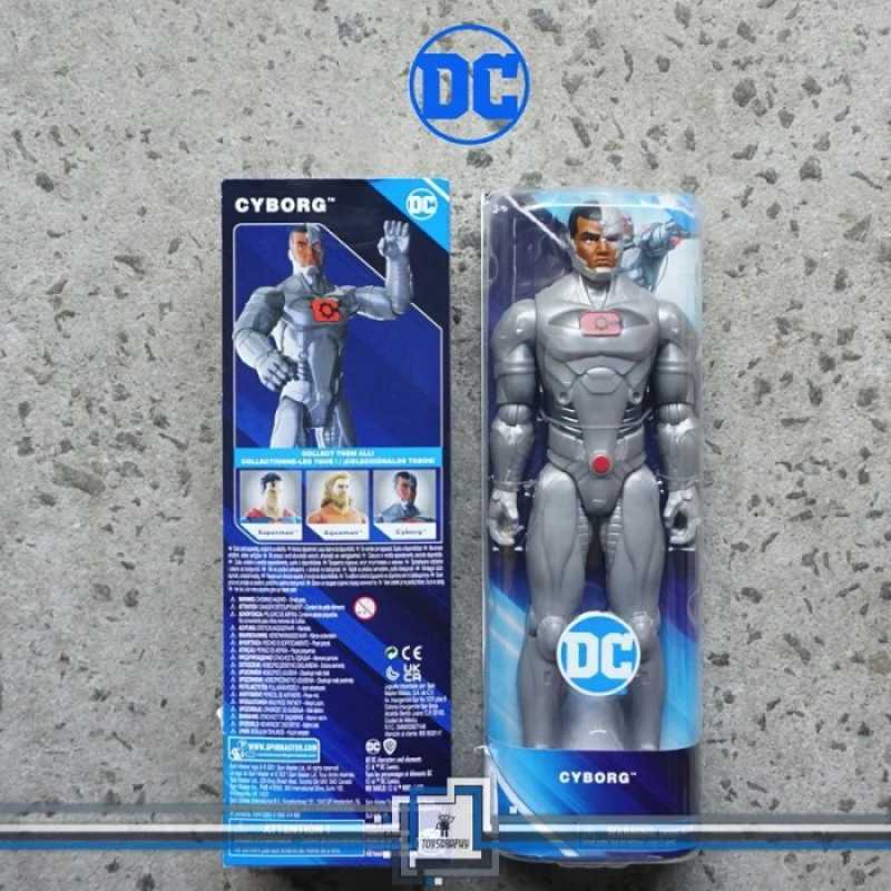 Jual DC Comics Cyborg 12 Inch Figure Spin Master Titan Hero Full ...