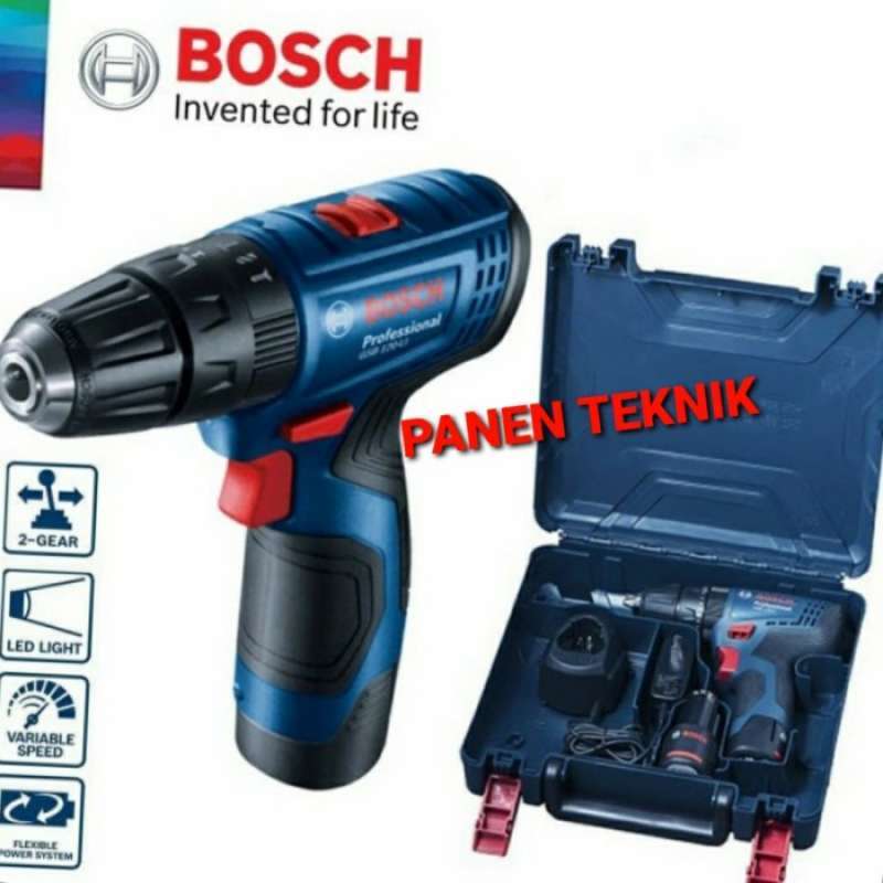 Promo Bosch Gsb 120Li Bor Tembok Beton Baterai Cordless Impact Drill ...