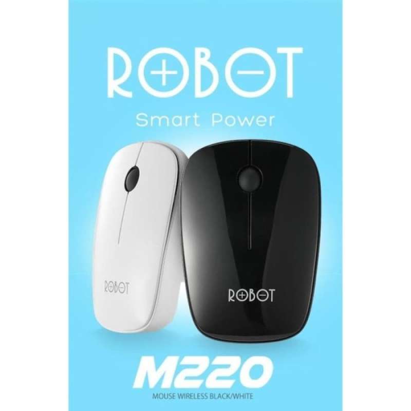 Jual Mouse Wireless Robot M220 / Wireless Mouse Robot M210 / M310 ...