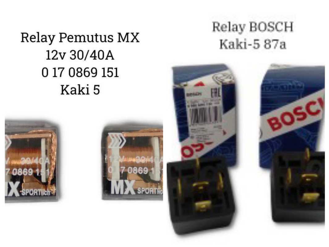 Jual Relay K5 Bosch 0986aho150 - Relay Mx K5 0170869151 - Bosch Di Seller Belabeli - Belabeli ...