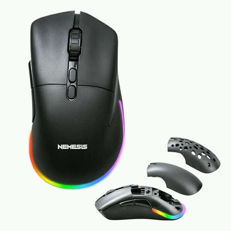 Promo Mouse Wireless Gaming Nyk Nemesis S80 Lite Dual Mode Rechargeable ...