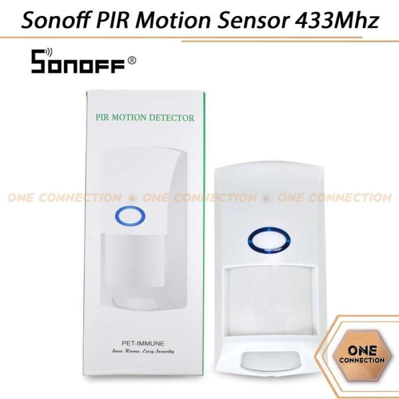 Jual Sonoff PIR Motion Sensor 433Mhz RF Smart Home - Sensor Gerak ...