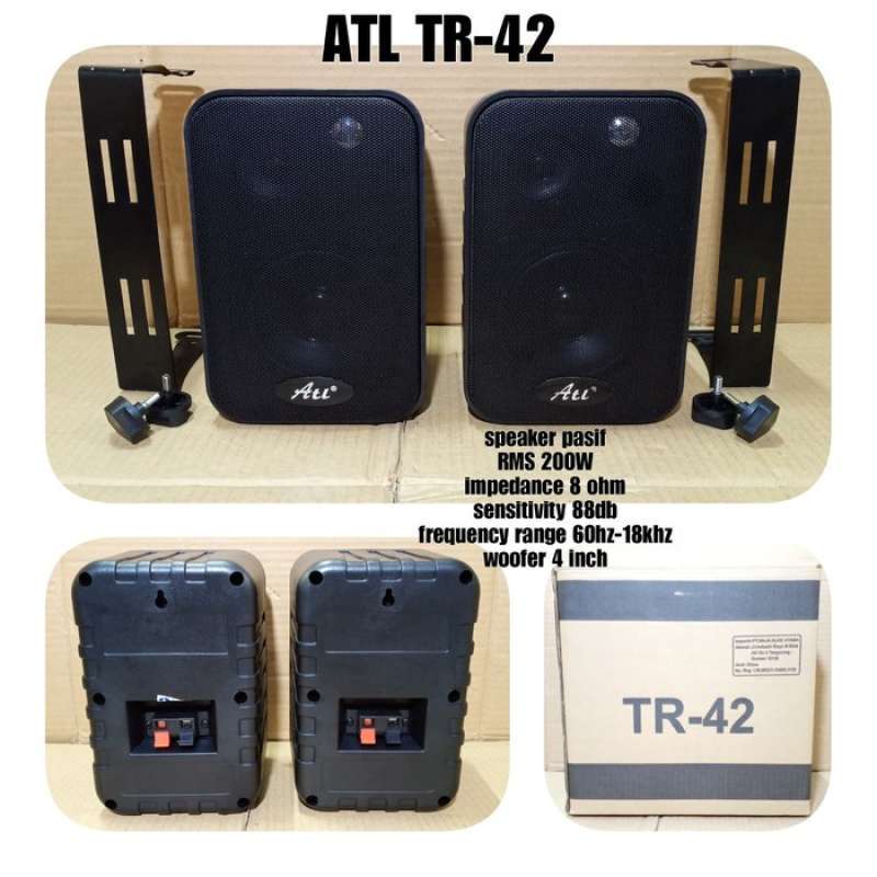 Promo Speaker Pasif 4 Inch Atl Tr 42 Harga Sepasang Diskon 17% di ...