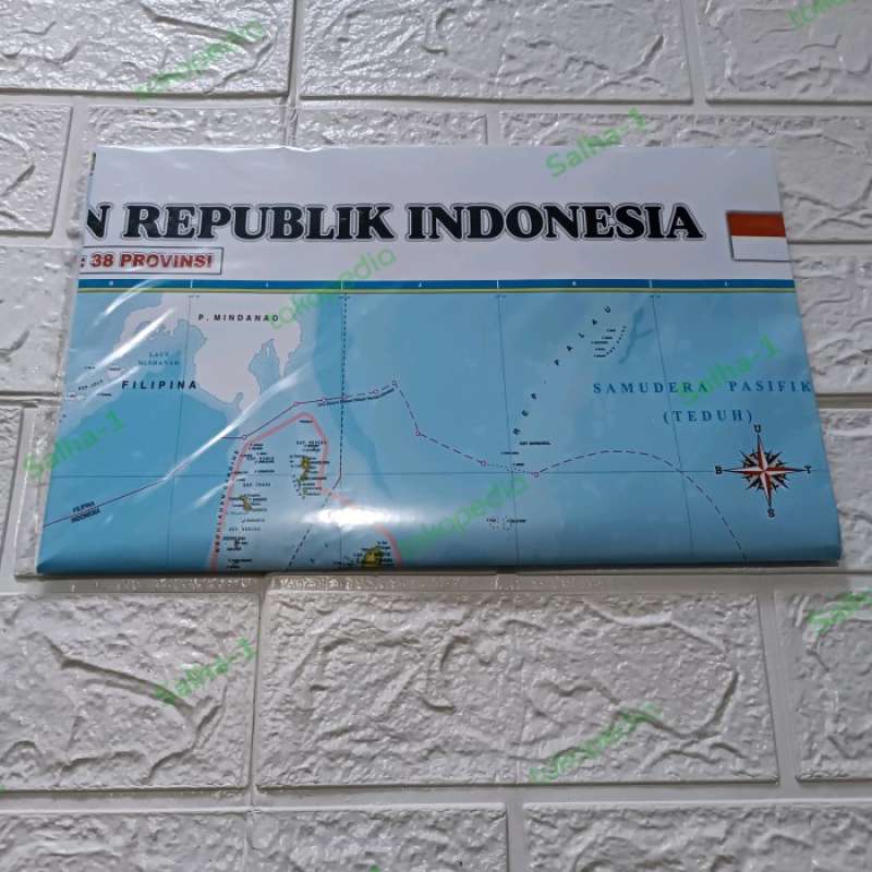 Jual Peta NKRI 38 Provinsi terbaru 2023 - Lipat di Seller ILVA ...