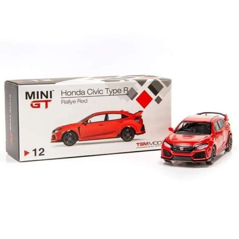 Promo Mini Gt Honda Civic Type R Red Color Diskon 23% di Seller ...