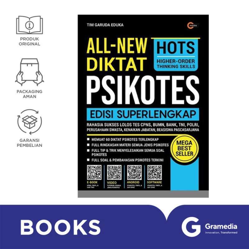 Promo All-New Diktat Psikotes Edisi Super Lengkap - Multicolor Diskon ...