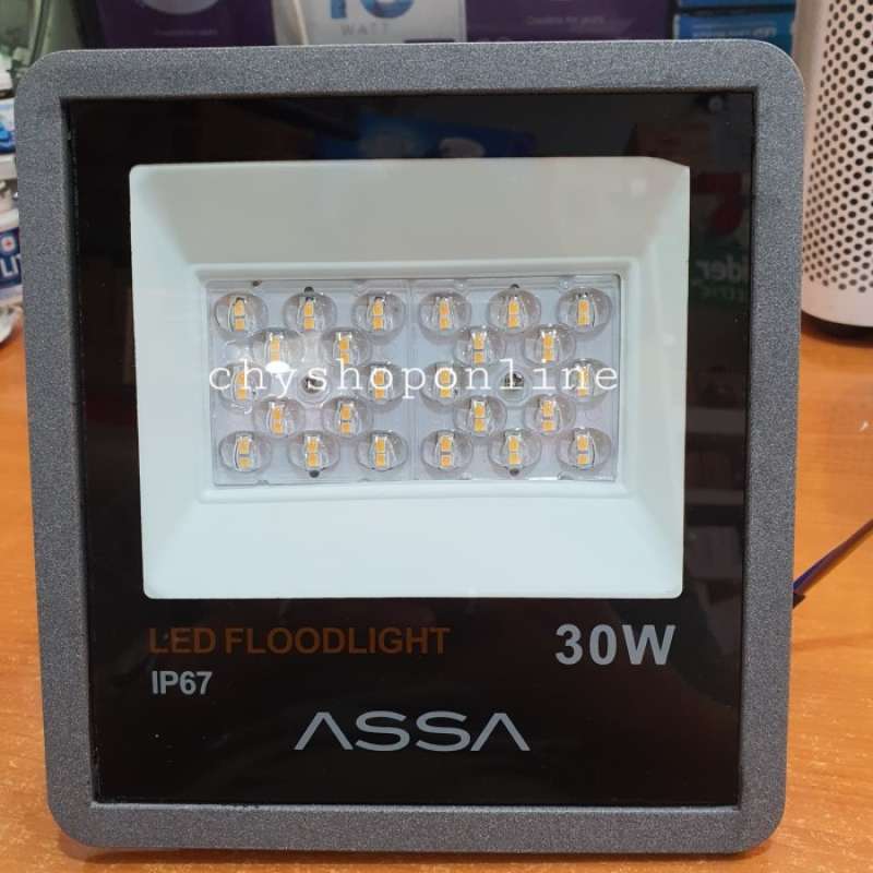 Promo assa flood led 30 watt, lampu sorot led assa 30 watt Diskon 23% ...