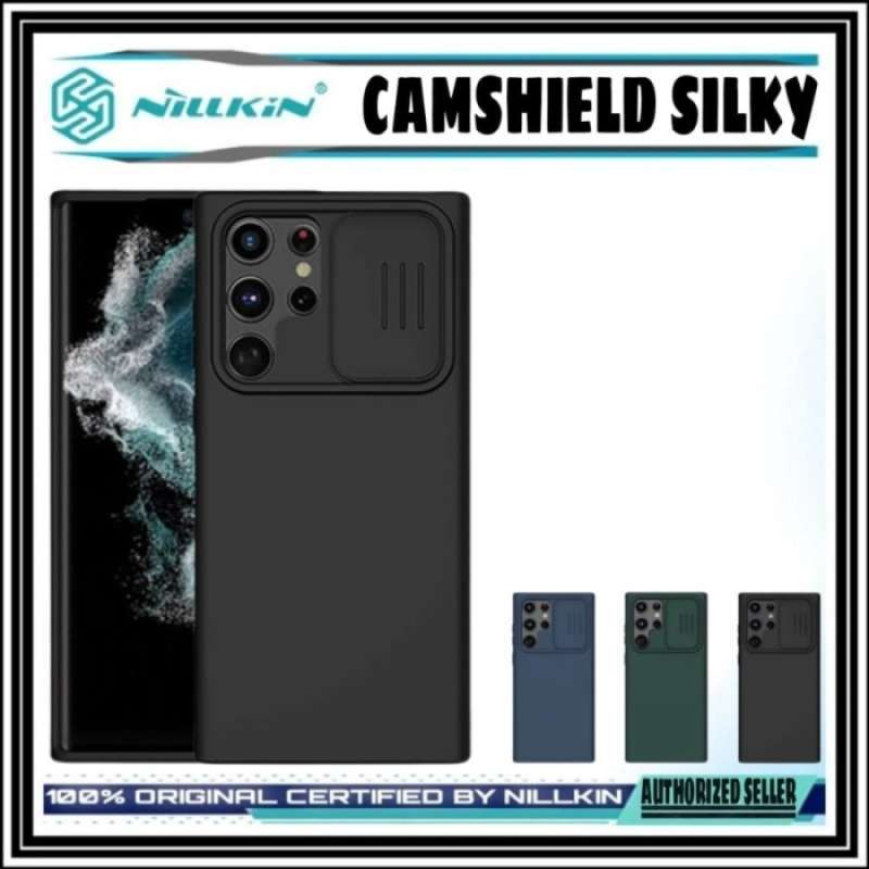 Promo Samsung Galaxy S22 Ultra 5G Original Nillkin Camshield Silky Soft Case Diskon 17% di ...