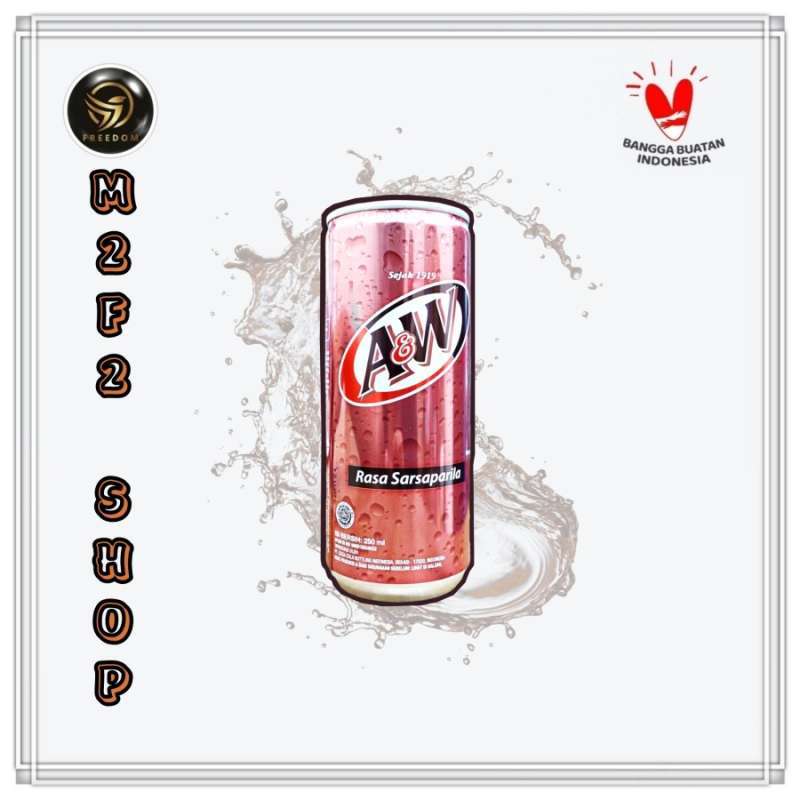 Jual Aw | A&w Rasa Sarsaparila Kaleng | Can - 250 Ml (kemasan Karton ...