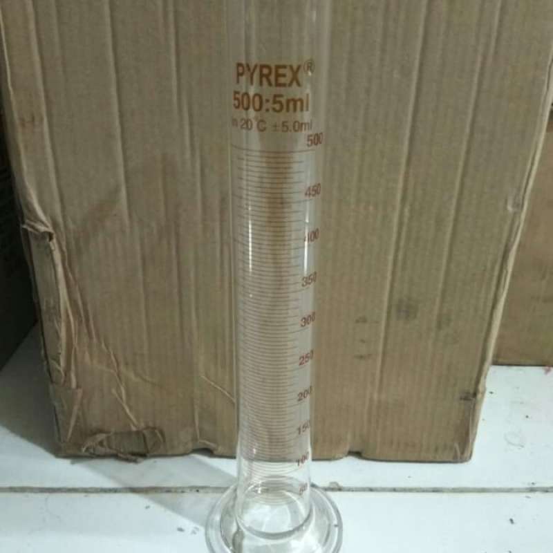 Promo Gelas Ukur 500Ml / Measuring Cylinder 500Ml Pyrex - Multicolor ...