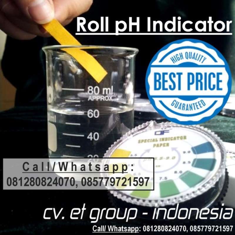 Promo Df Universal Roll Ph Indicator Paper : Kertas Ph Rol Indikator Ph ...