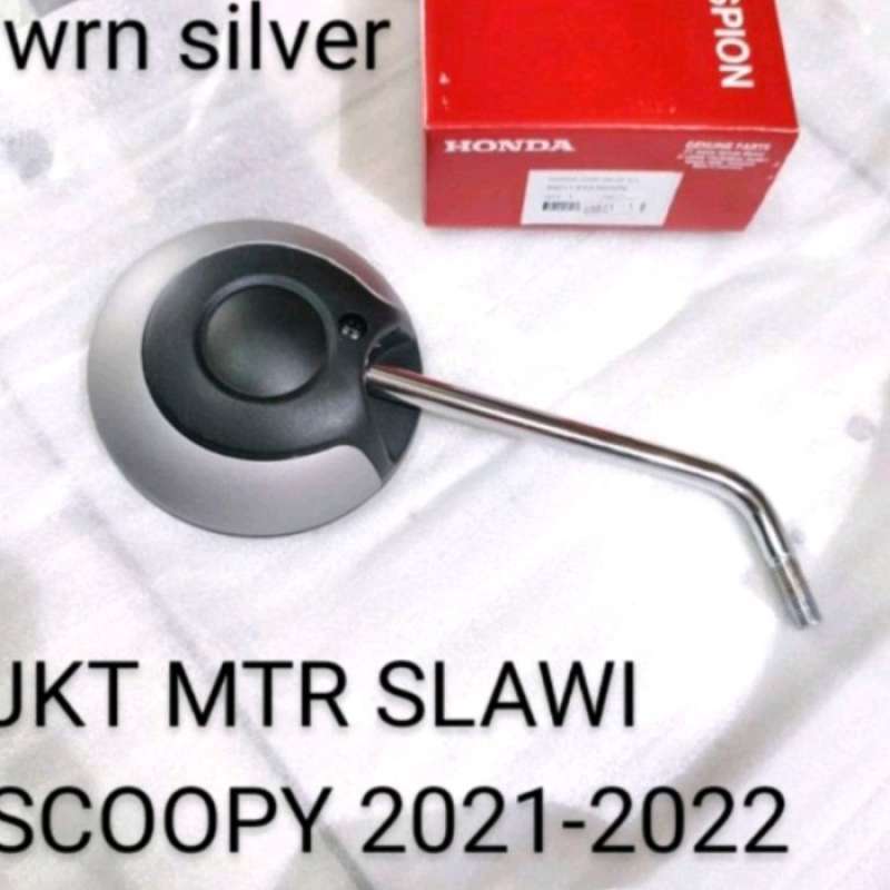 Promo spion scoopy k2f tahun 2021 warna silver asli honda harga satuan ...
