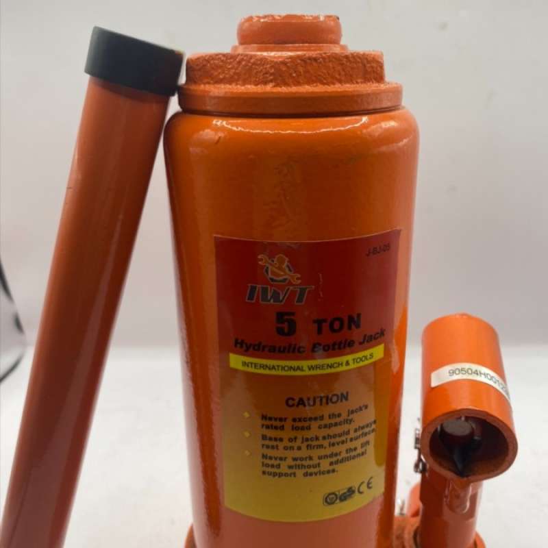 Jual Iwt Dongkrak Botol 5 Ton Hydraulic Bottle Jack Mobil Di Seller ...